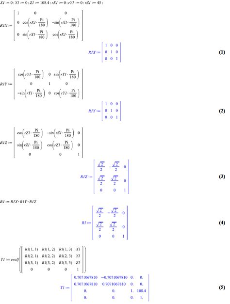 how to measure the transformation matrix between two ucs coordinate systems autodesk community