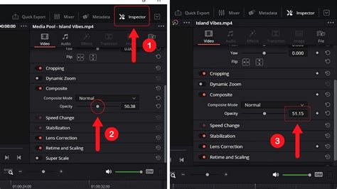 How To Change Opacity Of A Video In DaVinci Resolve 18 2024