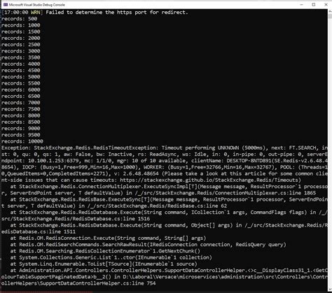 HMGET Frequent Errors Like StackExchange Redis RedisTimeoutException