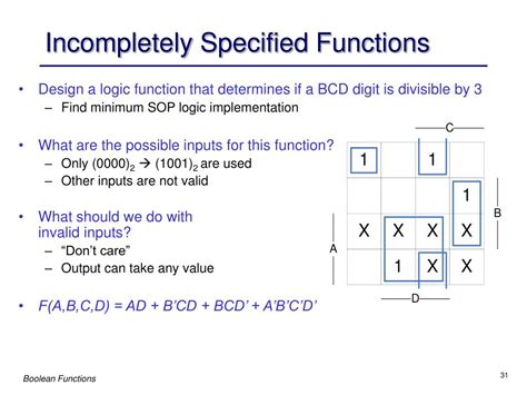 ppt ece 667 synthesis and verification of digital circuits boolean functions basics powerpoint