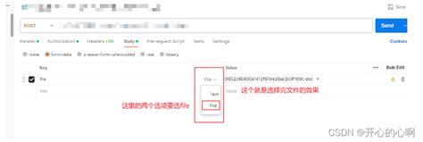 使用postman测试文件上传 文件流上传如何在postman测试 csdn博客