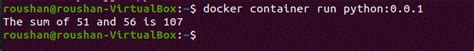 comment exécuter un script python avec docker stacklima