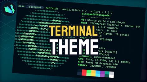 My Custom Ubuntu Linux Terminal With Themes And Plug Ins YouTube