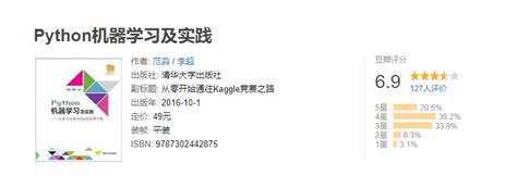 python机器学习及实践 从零开始通往kaggle竞赛之路pdf高清完整版免费下载 百度云盘 python基础入门学习教程 鸟菜小 博客园