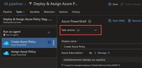 Deploy And Assign Azure Policy Via Azure DevOps Pipelines CHARBEL