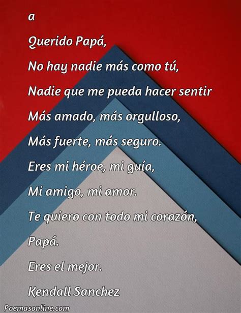 Cinco Mejores Poemas Para Pap Poemas Online