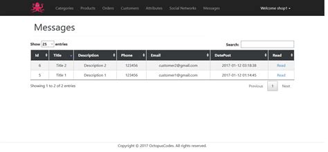 Octopuscodes Ecommerce Multi Vendor Shopping Cart By Octopuscodes