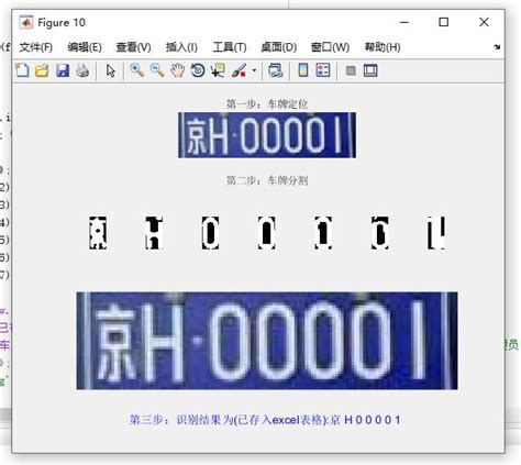 matlab车牌识别系统 预处理、边缘检测、车牌定位、字符分割、字符识别 索炜达 猿创