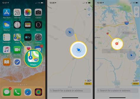 How To Drop A Pin In Maps On IPhone