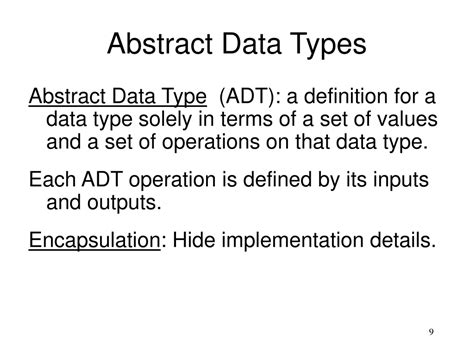 ppt an introduction to data structures and abstract data types powerpoint presentation id