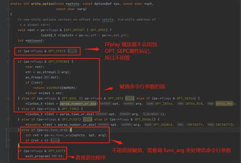 ffplay是如何解析命令行参数的—ffplay c源码分析 · ffmpeg原理