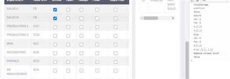 javascript getting input checkbox on table using col and row stack hot sex picture