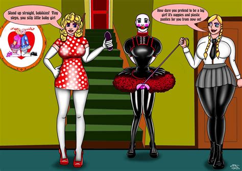 Maid Tammy With Step Cousins Hattie And Gillian By Sissydee On Deviantart