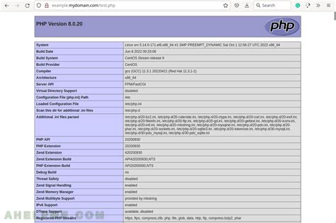 Install Linux Nginx MariaDB PHP FPM On CentOS Stream 9