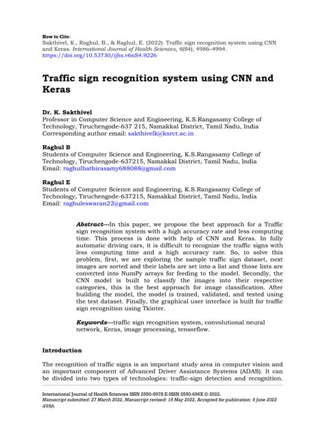 traffic sign recognition built and trained a deep neu
