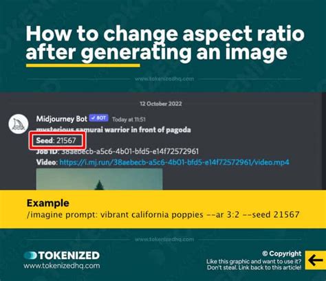 How To Change Image Height And Size In Midjourney With The Aspect Ratio