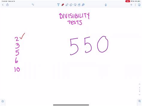 solved use the divisibility tests to determine whether each number is divisible by 2 3 5 6