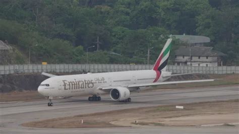 Emirates Boeing 777 Passenger Airplane T Stock Video Pond5