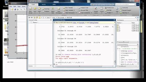 how to create plots and overlay plots graphs in matlab simulink software by mathswork youtube