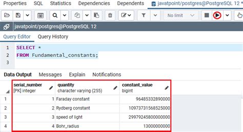 postgresql bigint类型 postgresql教程 一点教程