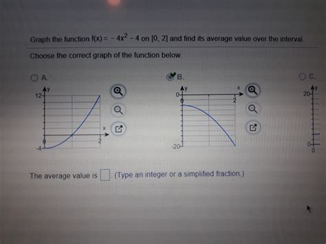 answered graph the function f x 4x 4 on [0 … bartleby
