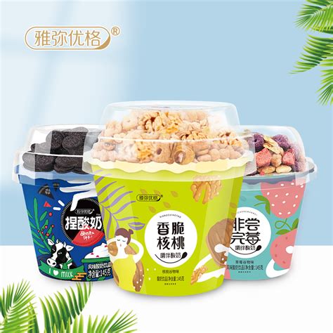 雅弥优格可以嚼拌着吃的搅拌酸奶咀嚼大嚼绊谷物组合大杯网红整箱 虎窝淘
