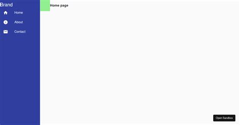 MUI Drawer Basics Codesandbox