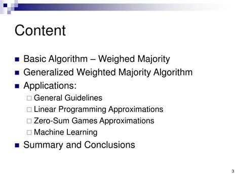 ppt multiplicative weights update method powerpoint presentation free download id 5496437