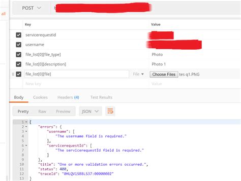 net core sending a list of nested objects with files in postman c my xxx hot girl