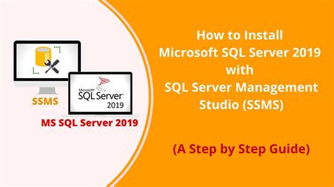 How To Download Install SQL Server With SQL Server Management Studio A Step By Step
