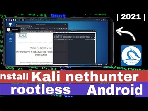 How To Install Kali Nethunter Rootless Android Without Root No Root