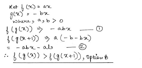 let f and g be two differentiable functions on r such that f x 0 and g x