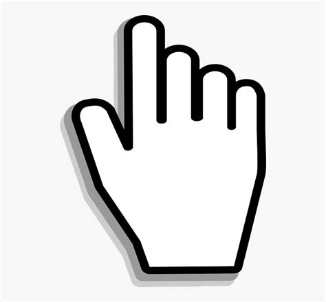 Mano Click Png Finger Cursor Png Transparent Png Kindpng