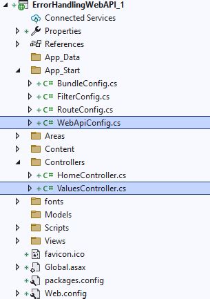 Exception Handling In Asp Net Mvc Web Api