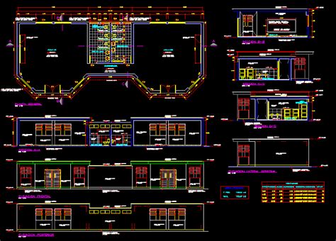 Elementary School Classroom Modules Lima Dwg Full Project For Autocad • Designs Cad