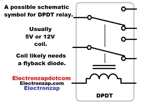 Brief DPDT Relay Component Introduction Double Pole Double Throw