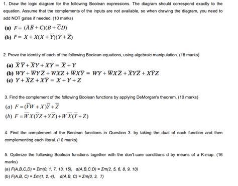 draw the logic circuit for boolean expression x y xz wiring core