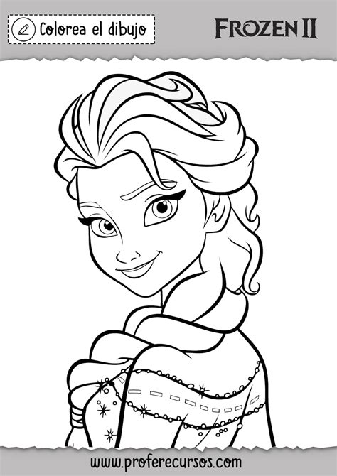 Dibujos De Frozen Para Colorear Pack Completo En Pdf