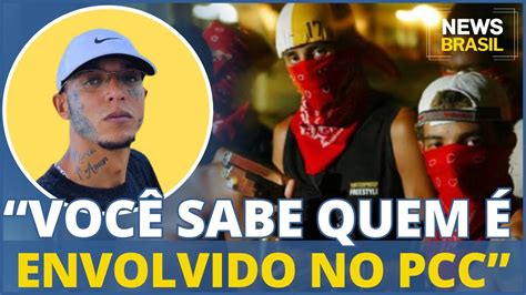 Suposto ex integrante do PCC Dá detalhes da facção e alerta e fala
