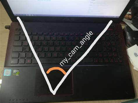 python opencv calculate angle between camera and obje
