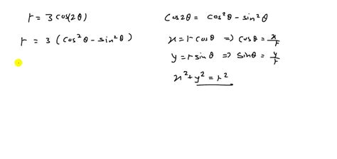 solved converting a polar equation to rectangular form in exercises 79 100 convert the polar