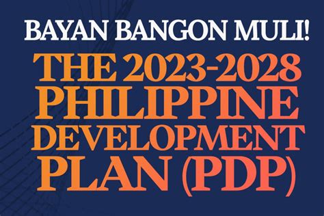 Philippine Development Plan 2024 To 2028 Camila Mathilde