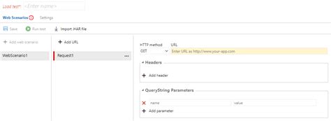 testing can we populate the querystring parameters and values from parameter sets stack