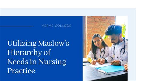 Explore Maslow S Hierarchy Of Needs In Nursing Practice