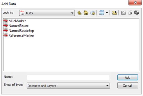 Adding an LRS Network to your mapArcMap 文档