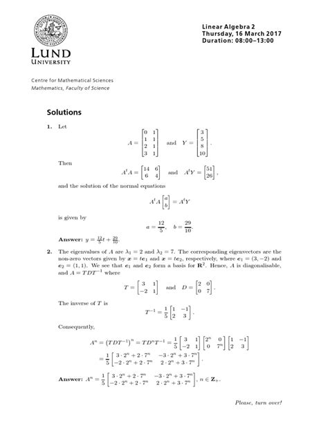 solutions centreformathematicalsciences pdf eigenvalues and eigenvectors mathematical