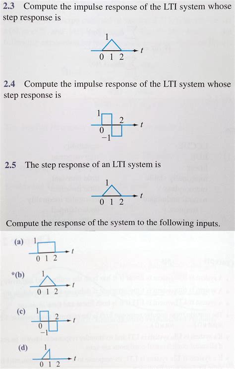 solved compute the impulse response of the lti system whose