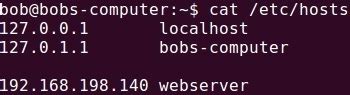Etc Hosts File Linux