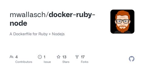 GitHub Mwallasch Docker Ruby Node A Dockerfile For Ruby Nodejs