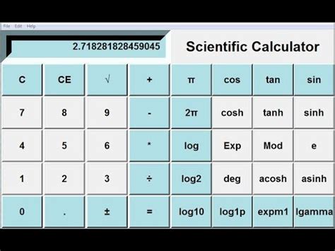 How To Create Scientific Calculator In Python Full Tutorial YouTube